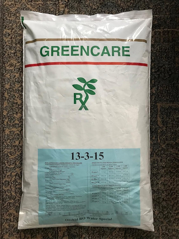 Fertilizer Additives: MSU Orchid Fertilizer 13-3-15 (Greencare) Revers ...