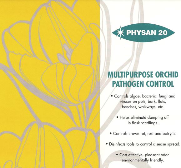 Pest Control: Bactericide & Fungicide - Physan 20 – La Foresta Orchids